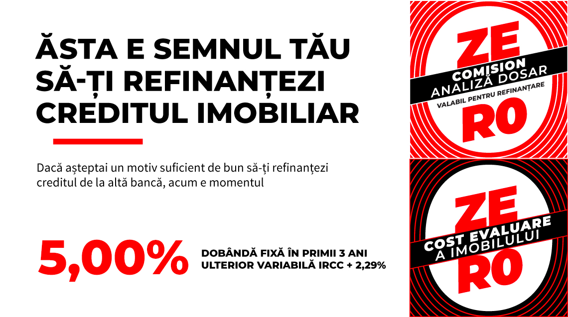 Refinantare Credit Ipotecar Habitat | BRD